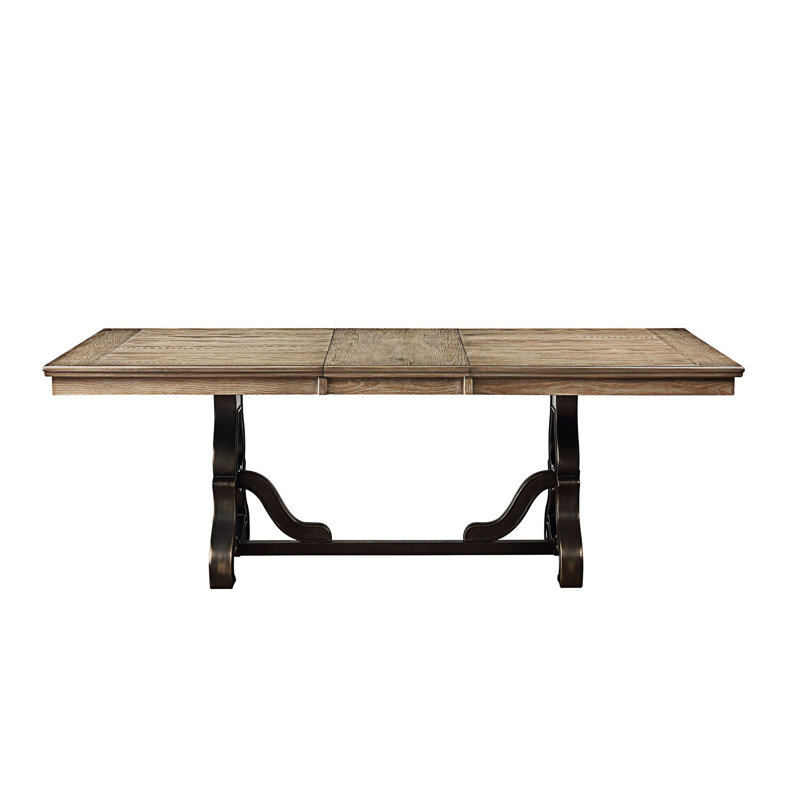 Williston Forge Rectangular Trestle Table, Dining Table | Wayfair
